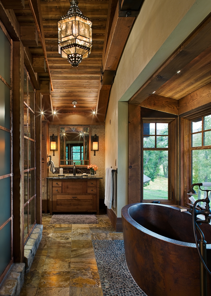 Baños rústicos modernos – ¿Cómo decorar tu baño en estilo rústico?