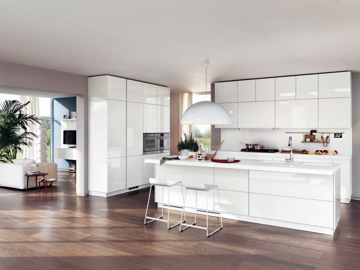 Cocinas Modernas Blancas