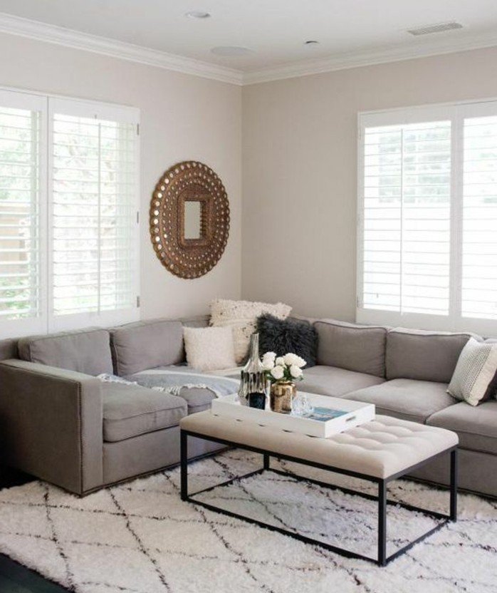 Salón en gris y blanco, ¡una maravilla! Aquí tienes 82 fotos que lo ...