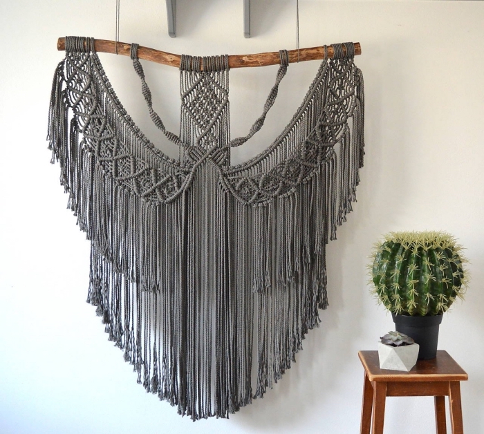 127 técnicas e ideas para hacer una decoración con macramé