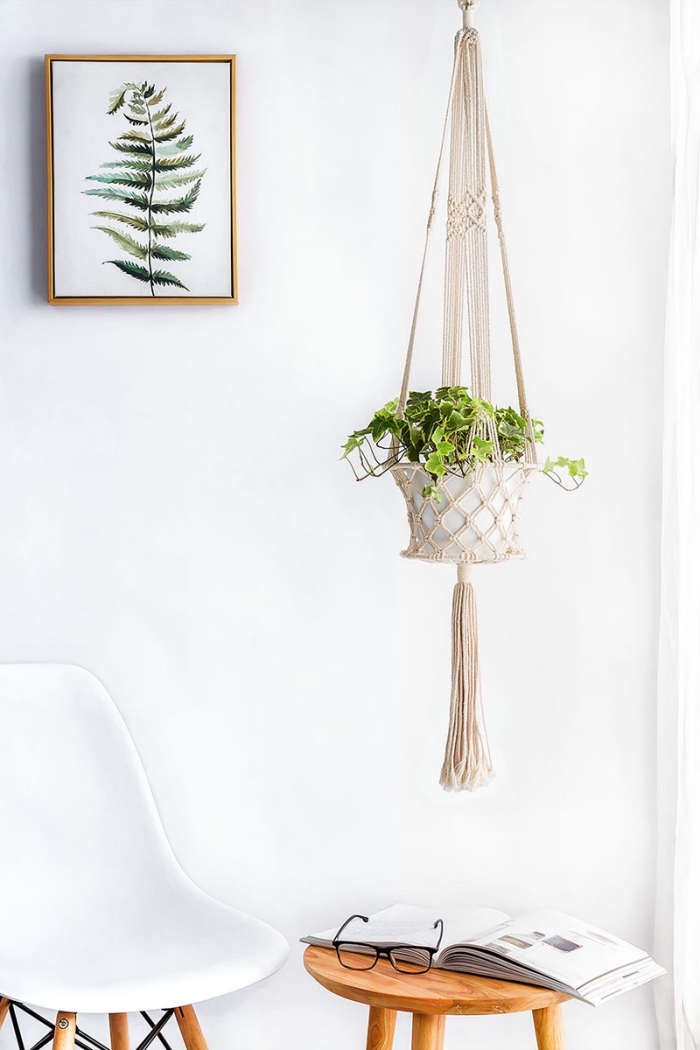 127 técnicas e ideas para hacer una decoración con macramé