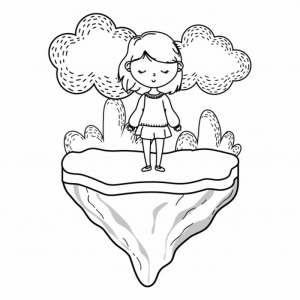 1001 + ideas de dibujos en blanco y negro para niños y adultos